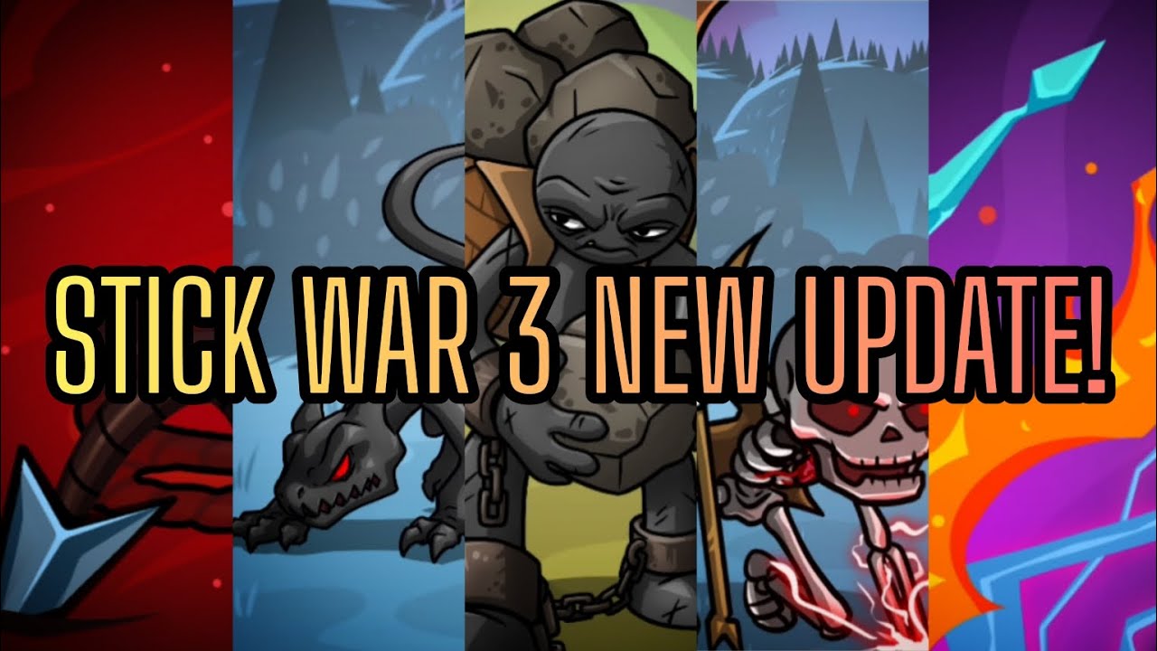 Stick War 3 New Update! New Units Enslaved Giant, Crawler, New General ...