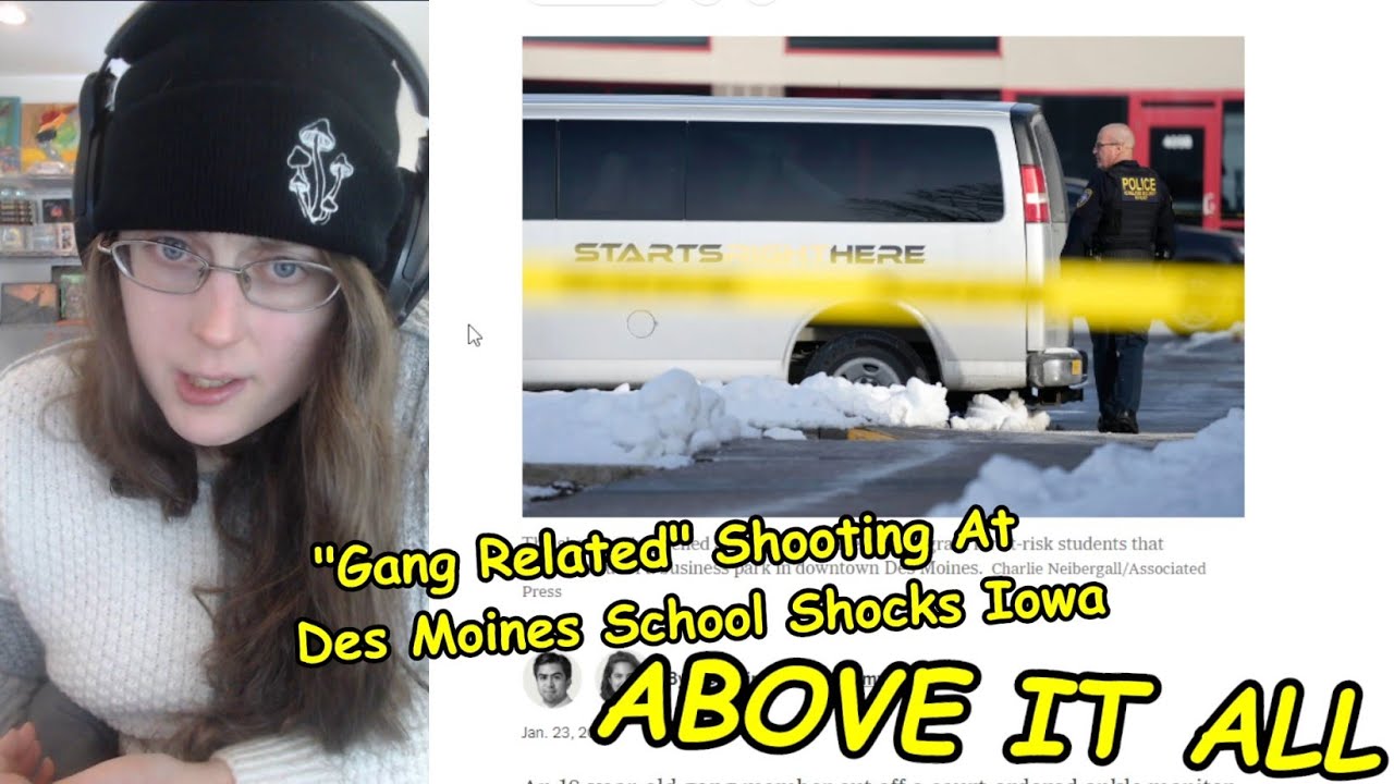 "Gang Related" Shooting At Des Moines School Shocks Iowa - YouTube