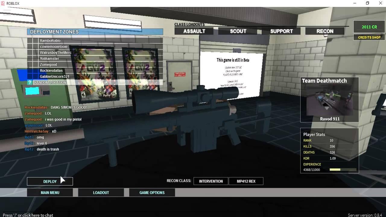 Roblox Phantom Forces Sniper Gameplay Youtube