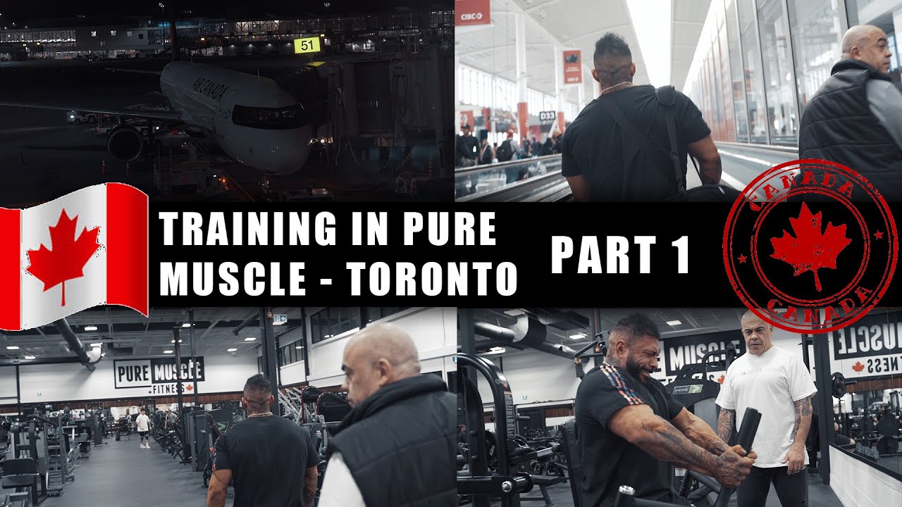 Training in Pure Muscle Gym - TORONTO - Part 1 - YouTube