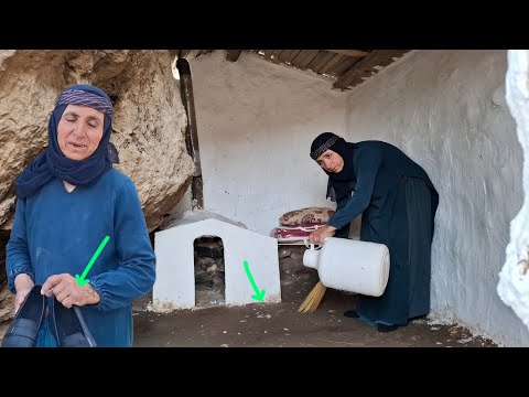 ❤️ Alone in the Mountains: Grandma Cleans Her Stone Cabin | A Hard Life of Survival 🏡⛰️