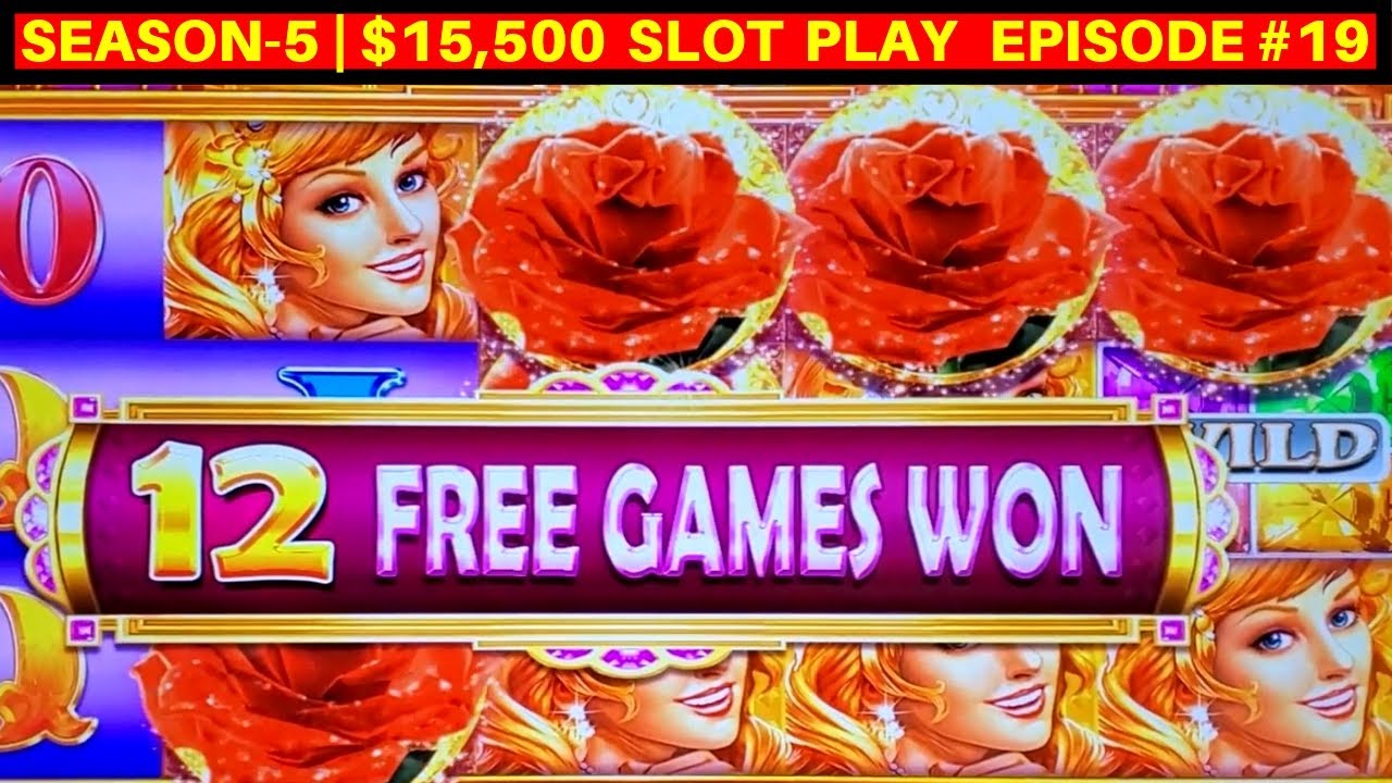 Sparkling Roses Slot Machine MAX BET Bonus | SEASON 7 | EPISODE #19 ...