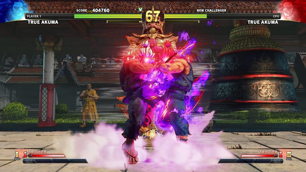 sfv shin gouki sfii arcade - sgs vs sgs - YouTube