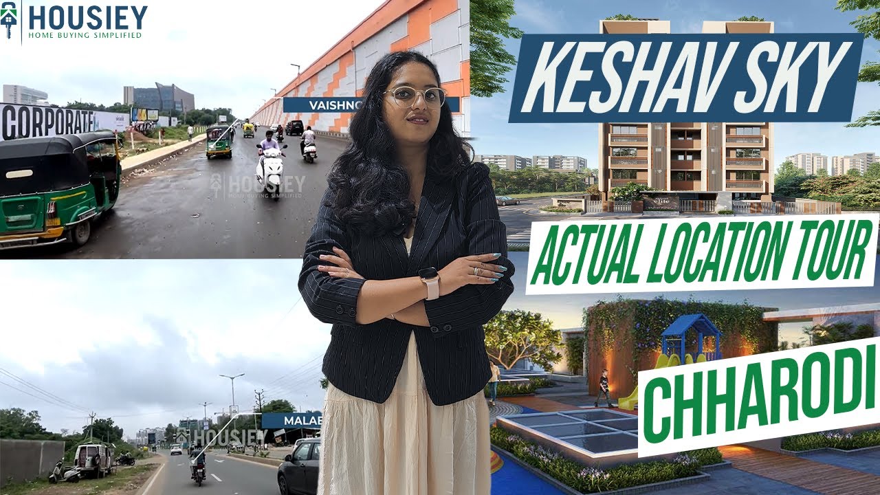 Keshav Sky Chharodi | Actual Location Tour | Keshav Narayan Ahmedabad ...