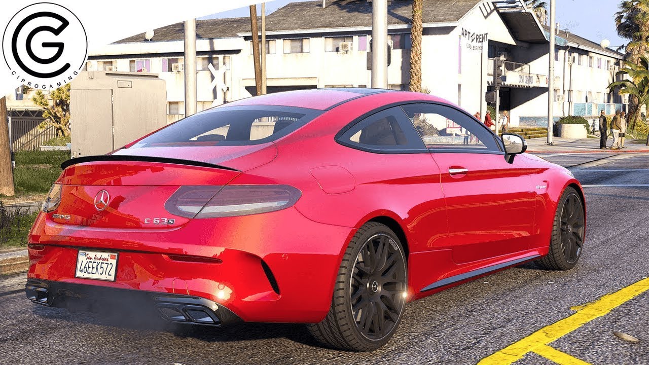 GTA 5 - Mercedes C63 AMG S Coupe - M.V.G.A. Remastered Graphics MOD ...
