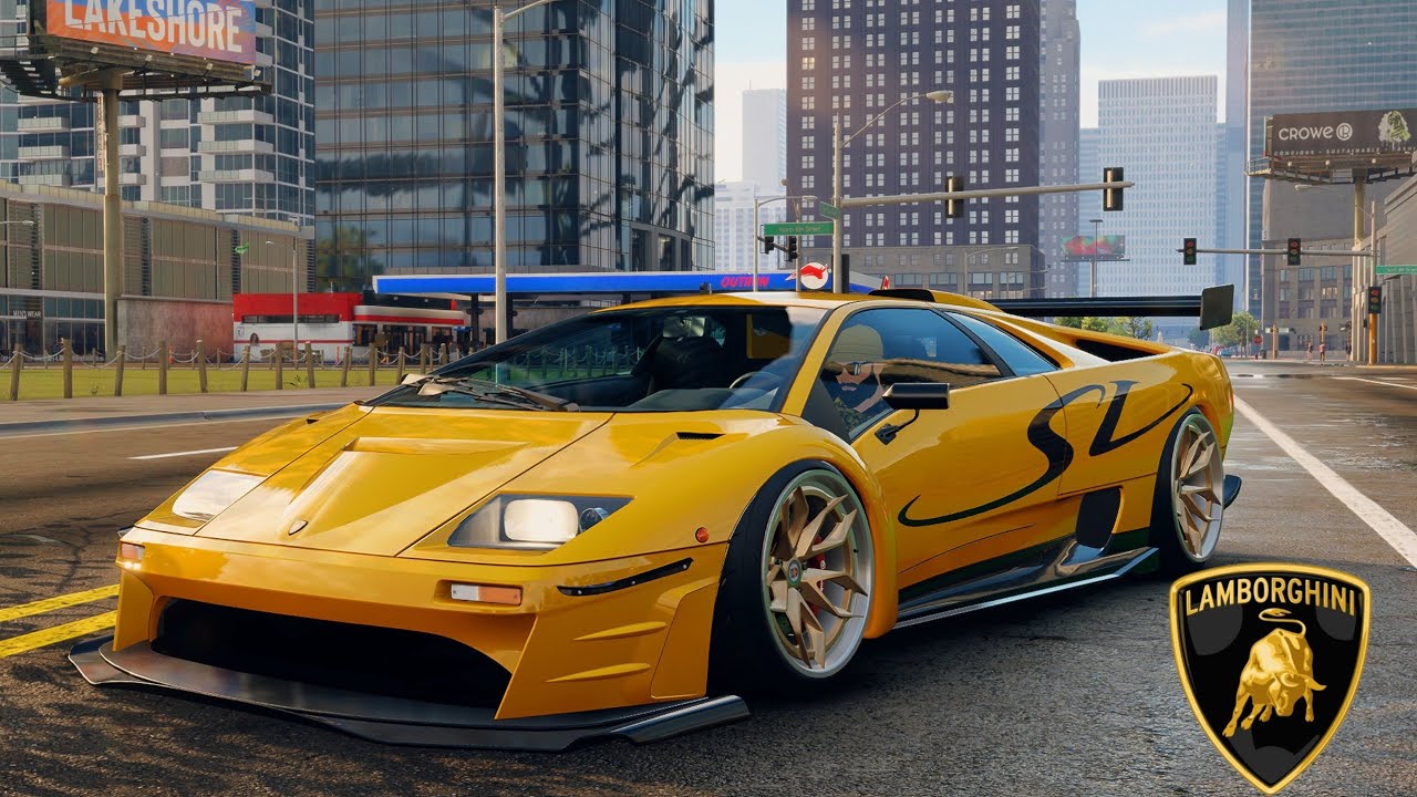 NFS Unbound - Lamborghini Diablo Sv - YouTube