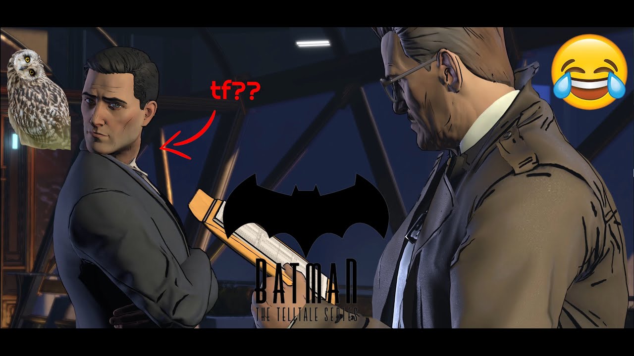 Funny Batman Telltale Series Moments - YouTube