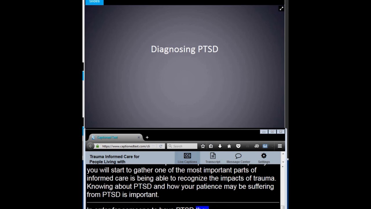 2018 NADRC Webinar (April 10, 2018): Trauma Informed Care for People ...