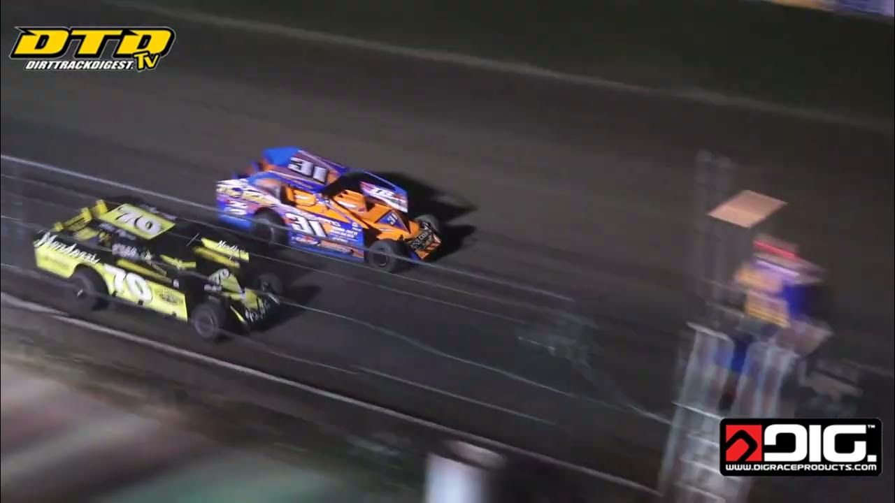 Can-Am Speedway | DIRTcar 358-Modified Feature Highlights | 4/26/24 ...