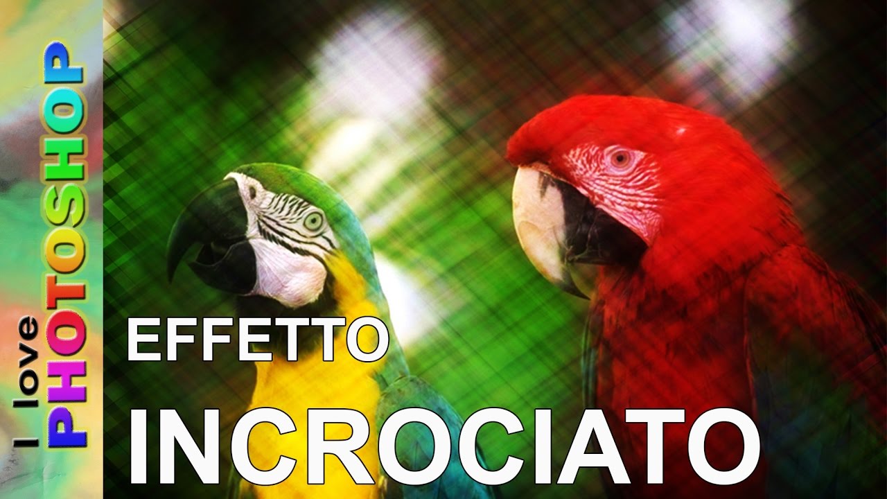 Photoshop tutorial italiano - Photoshop effetto incrociato, photoshop ...