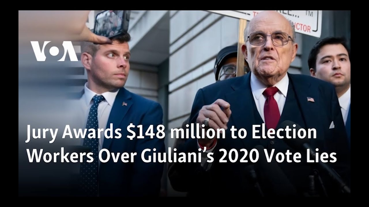 Rudy Giuliani owes tons of money to Ruby Freeman and Shaye Moss - YouTube