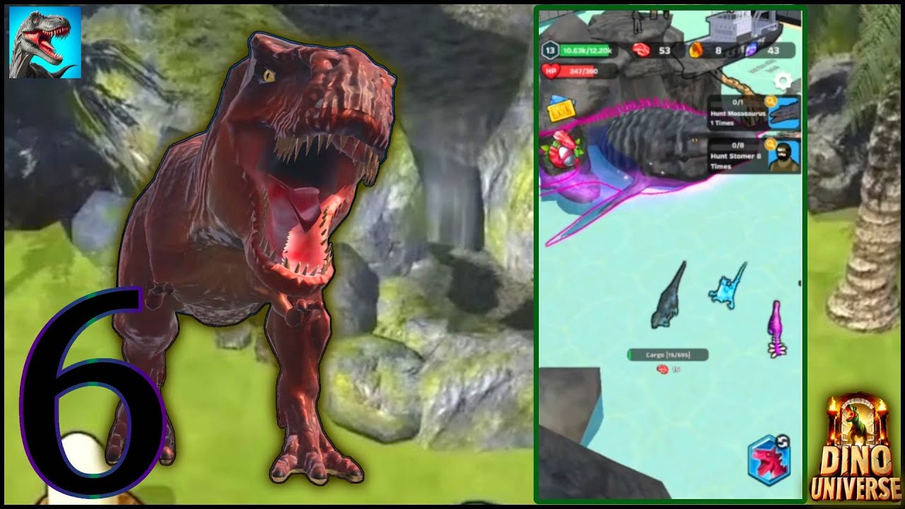 Dinosaur Universe: Gameplay Level 13-14 - YouTube