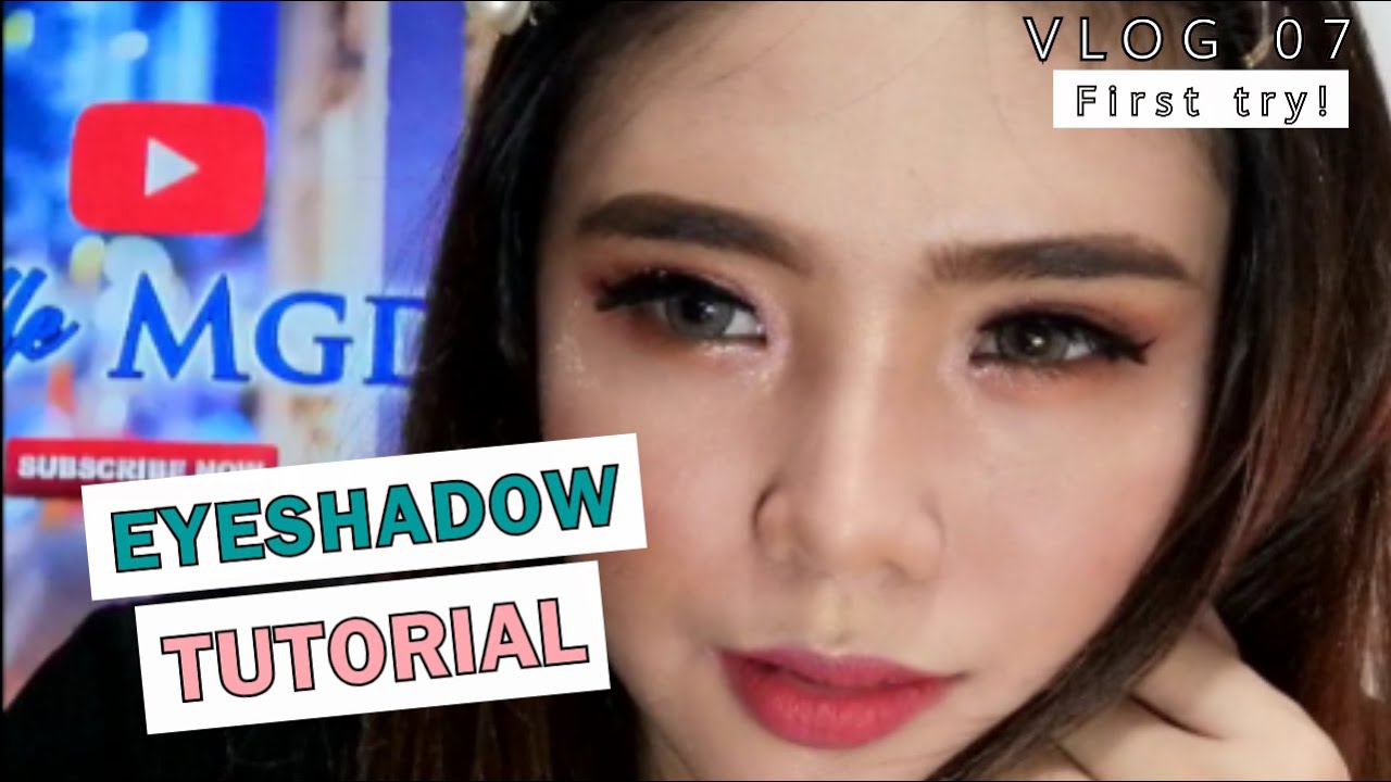 EYESHADOW TUTORIAL | First try! #Makeuptutorial #Eyeshadow - YouTube