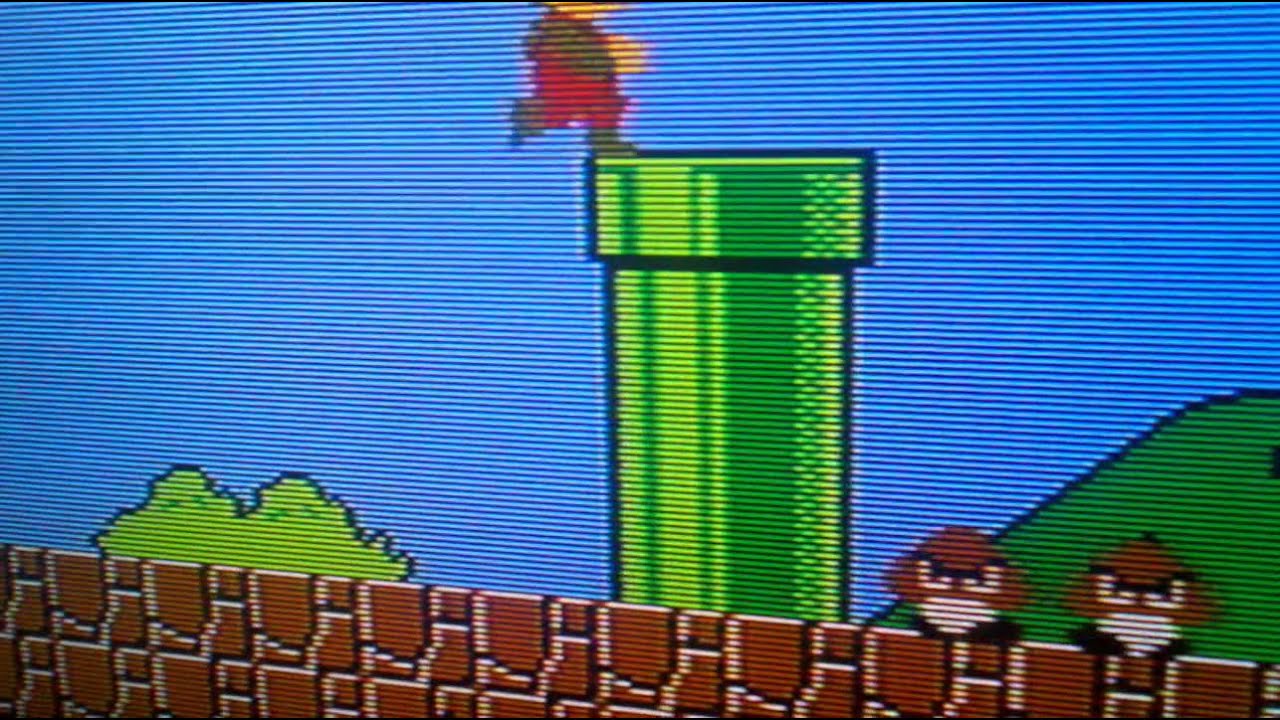 Xbox Nestopiax NTSC Filter + Scanlines Test Run - YouTube