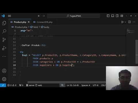 How to Connect to Database and Call the Data to WEB using PHP and MySQL - YouTube