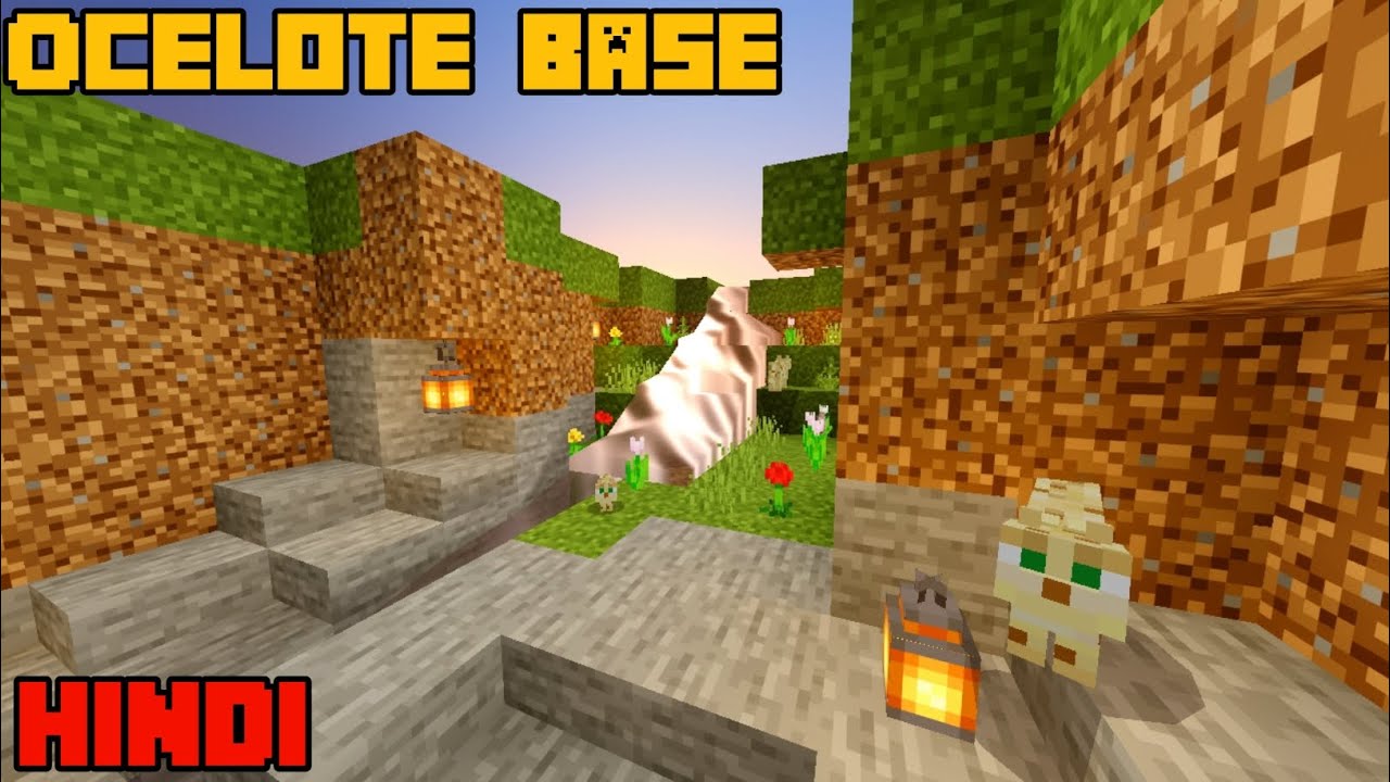 I Build Base for Ocelote | Minecraft | Hero op | Survival series | #minecraft #heroop - YouTube
