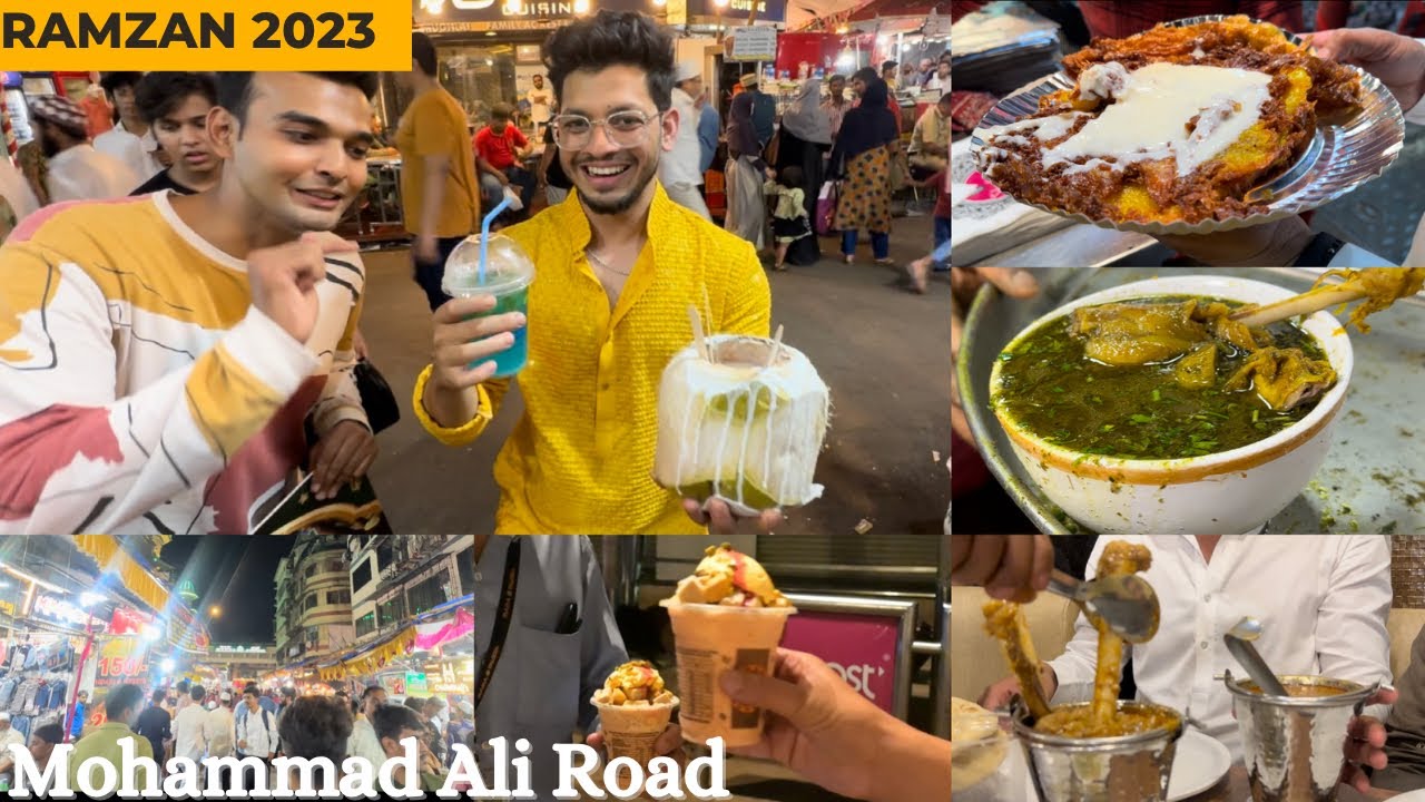 Mohammad Ali Road During Ramzan | Ramzan 2023 | Ramadan Special Food In ...
