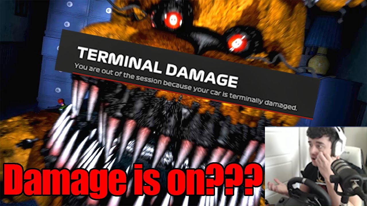 F1 driver JUMPSCARED by TERMINAL DAMAGE (F1 23) - YouTube