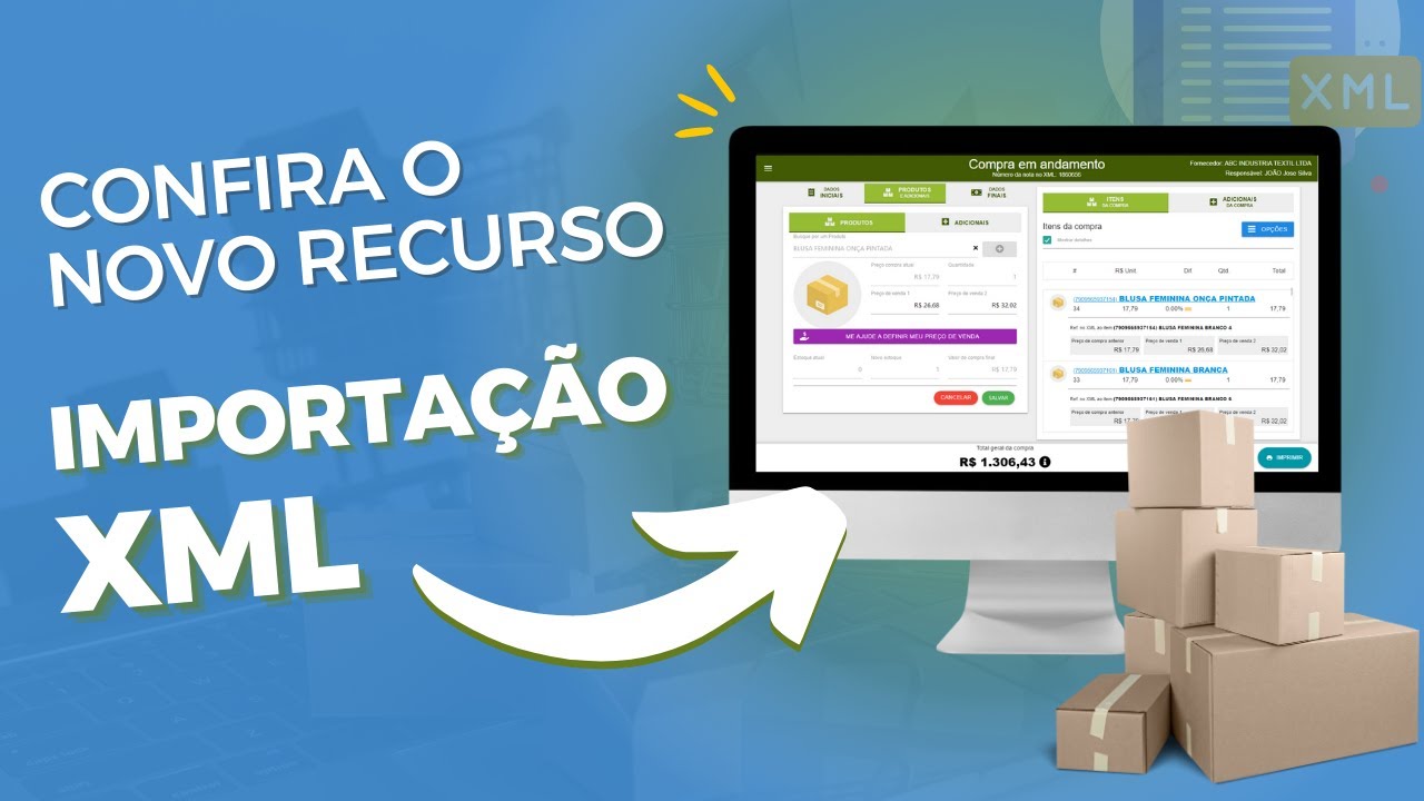 Importação XML sistema SMB STORE Online - YouTube