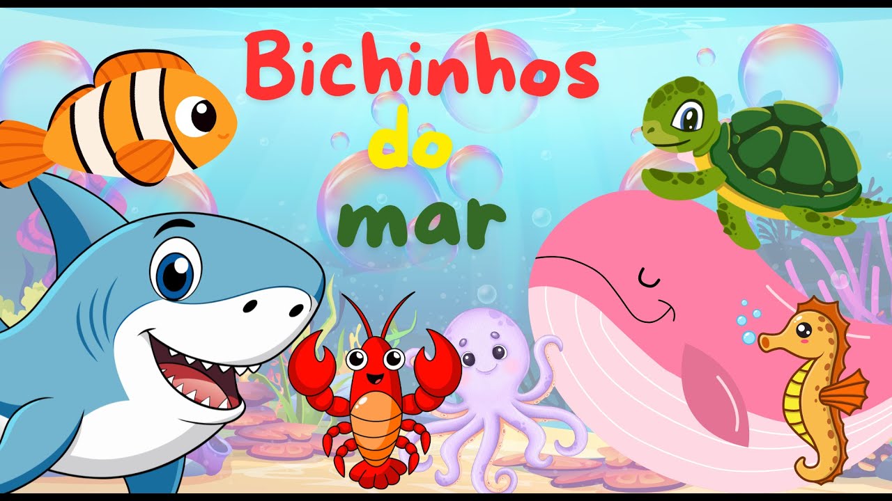 [EDUCATIVO] Bichinhos do mar e algumas curiosidades sobre eles - YouTube