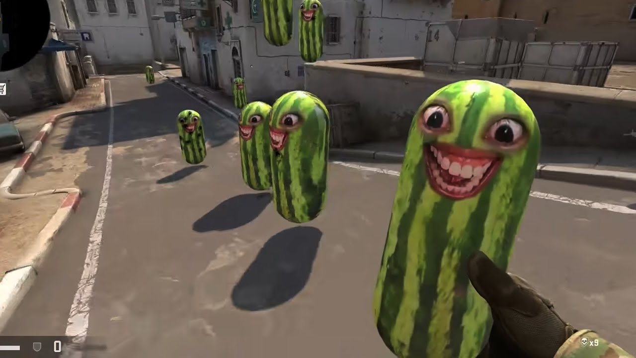watermelon madness O_O - YouTube