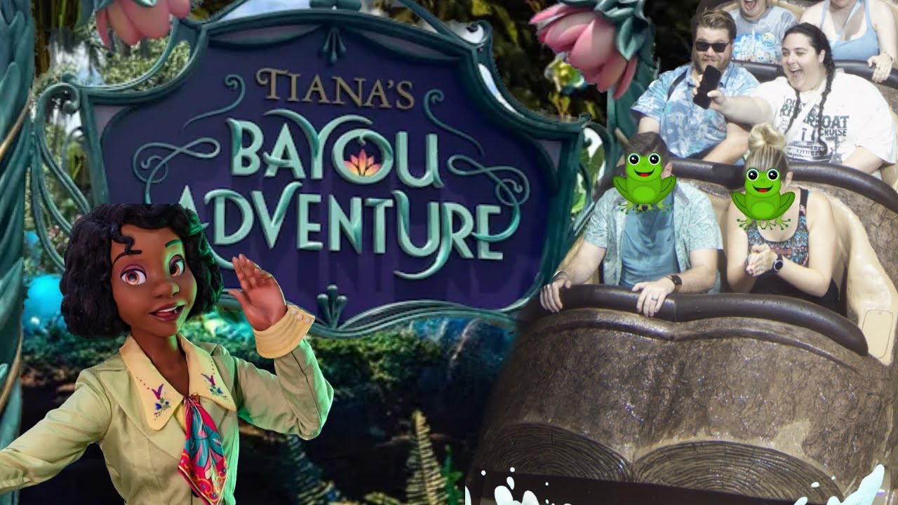 Tiana's Bayou Adventure Ride POV at Walt Disney World's Magic Kingdom ...