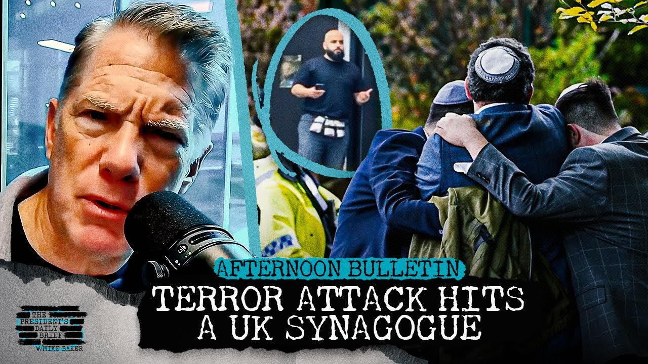 Terror Attack Hits A UK Synagogue & Gaza Flotilla Ends at Sea - YouTube