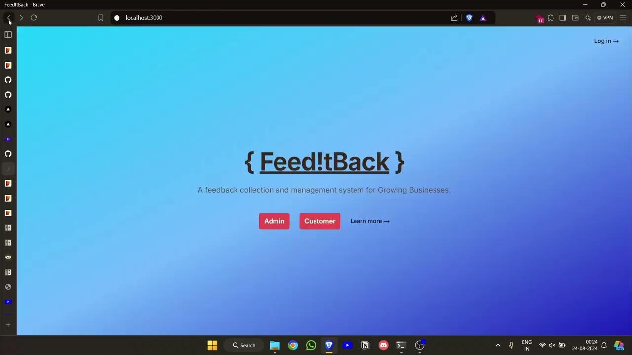 Feed!tBack - AI powered RAG Application with TiDB-Serverless Cluster and Inbuilt Vector Search ...