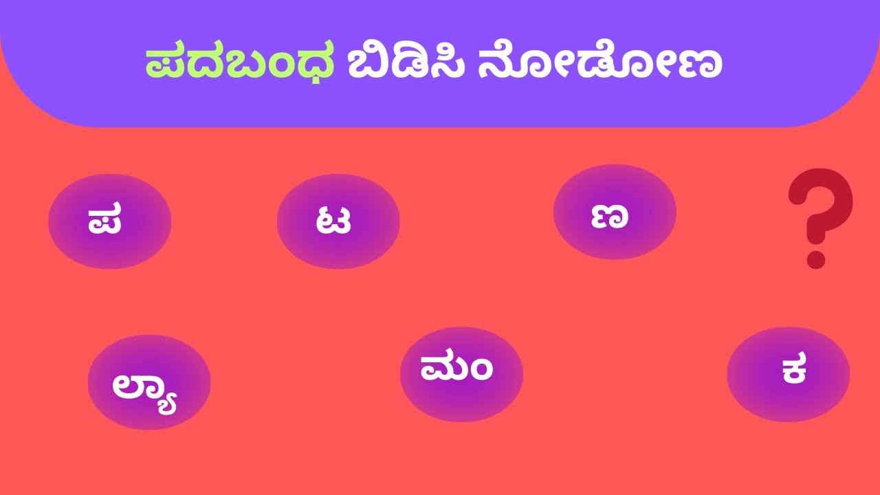 Raghavendra Rajkumar Movies | Word Puzzle | GK Puzzle | Kannada Riddles ...
