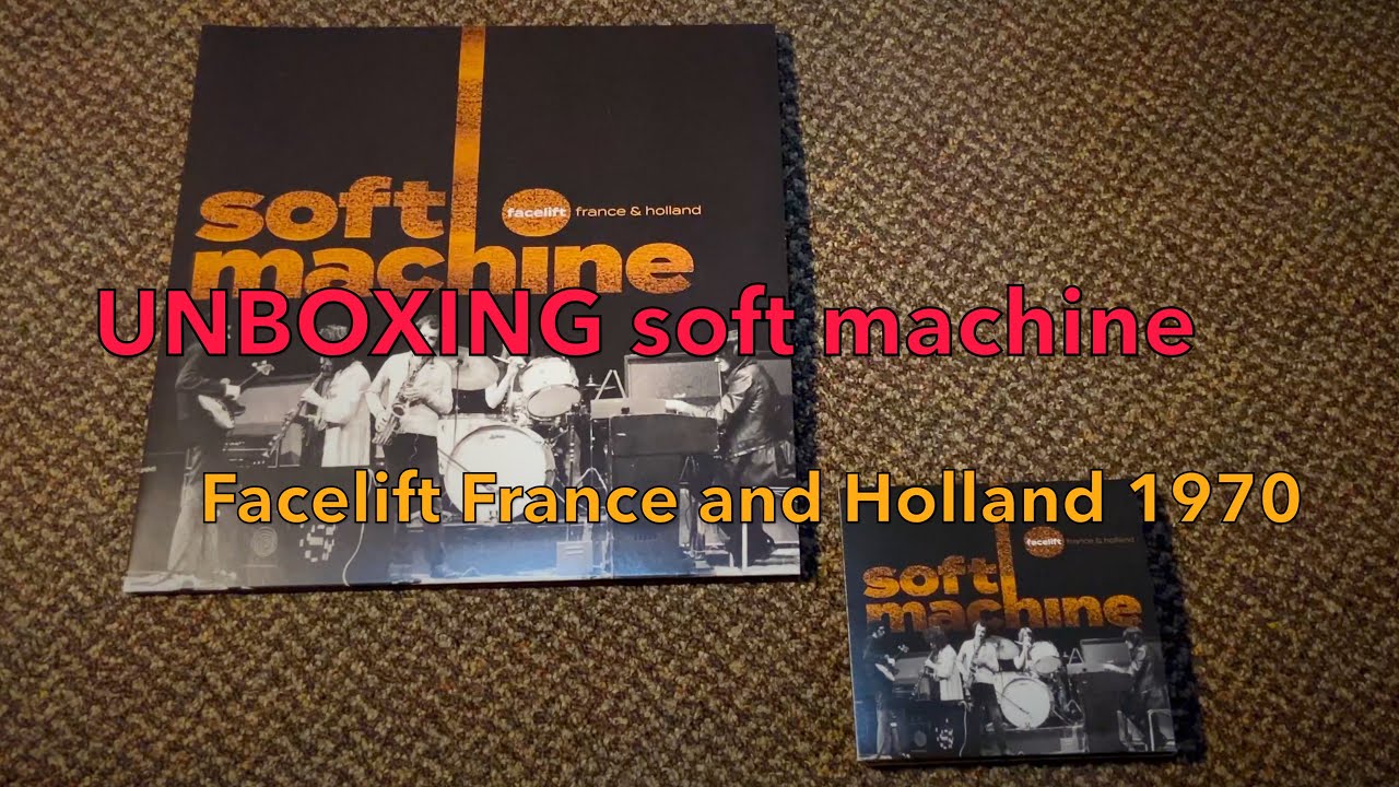 Soft Machine "Facelift France and Holland 1970" (2LP / 1 DVD) unboxing - YouTube