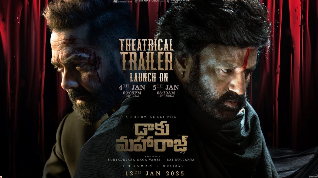 Daaku Maharaaju Official Trailer ! Nandamuri Balakrishna ! Bobby ...
