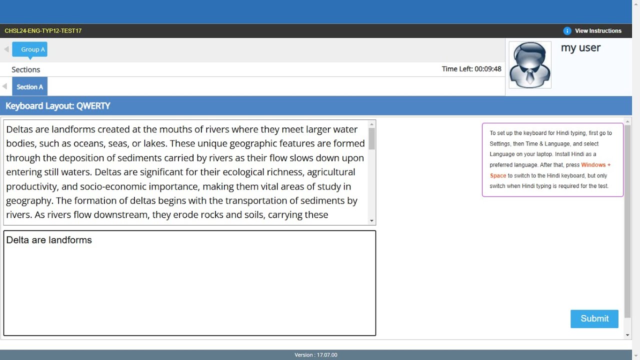 🔥 TCS Interface Typing Test for SSC CGL | Apni Speed Ko Boost Karein ...