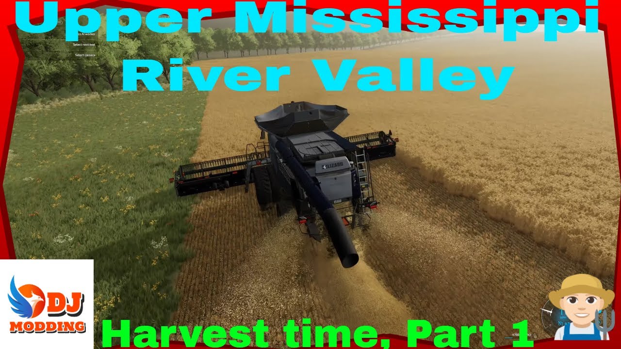 Lets Play Upper Mississippi River Valley FS 22 Dairy 018 The Harvest ...