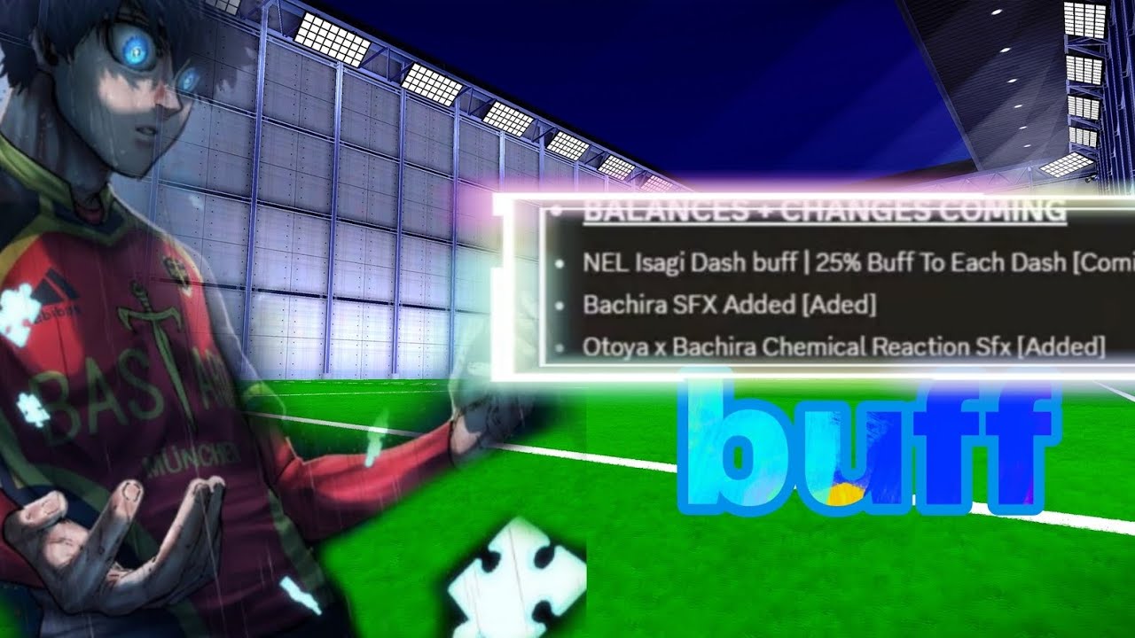 Nel isagi got a new buff | blue lock rivals| - YouTube