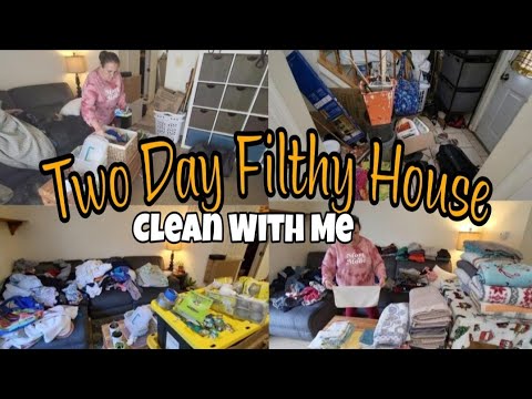 TWO DAY, ALL DAY CLEAN WITH ME | WE TRASHED THE HOUSE | ALL NEW 2022 CLEANING MOTIVATION