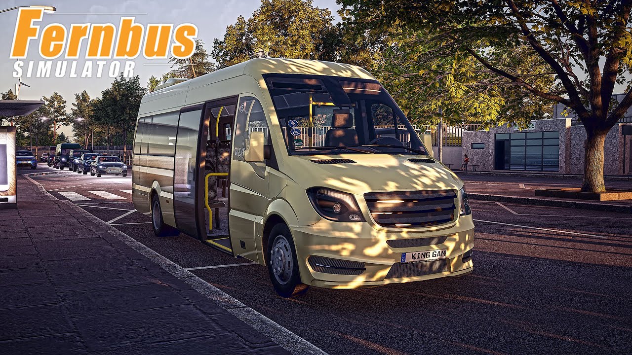 Fernbus Simulator Tour-Rennes Arası Mercedes-Benz Minibüs ile ...