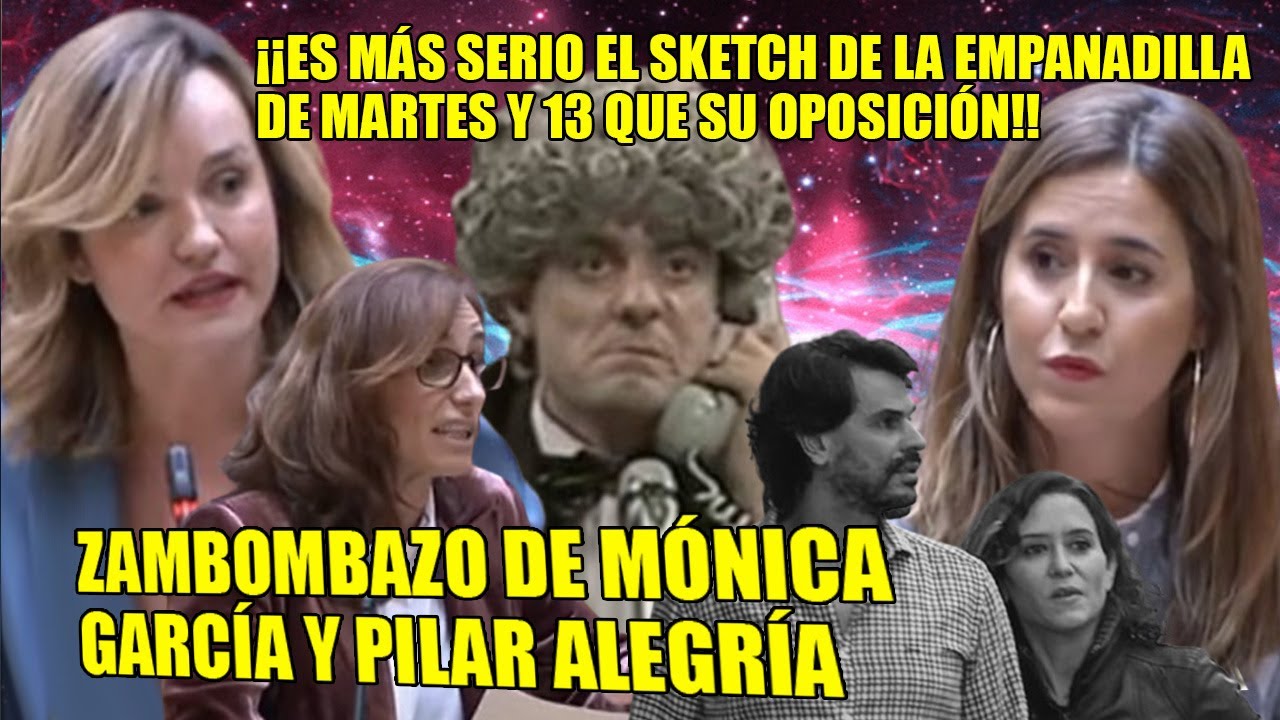 ZAMBOMBAZO de Mónica García y Alegría🔥NOMBRA a la QUIRONESA y ...