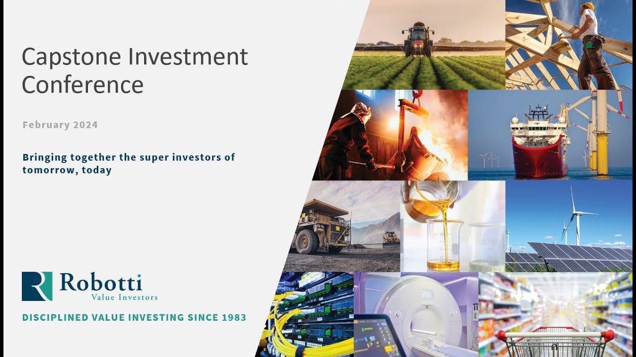 Capstone Student Investment Conference 2024 - YouTube