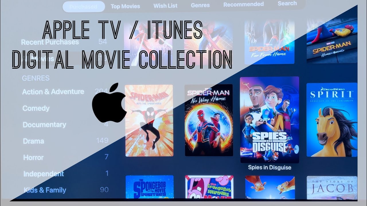 My Apple TV Digital Movie Collection 2023 - YouTube