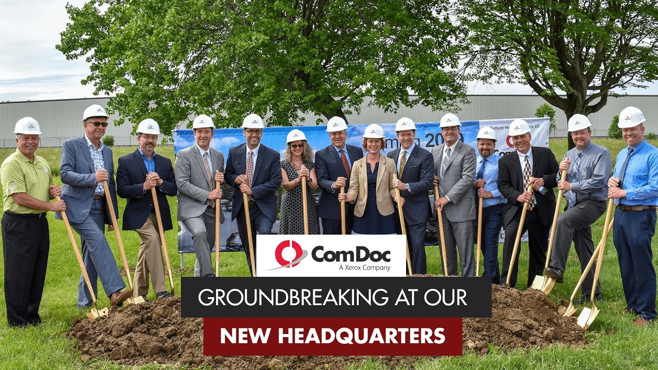 ComDoc | Groundbreaking for our new HQ! - YouTube