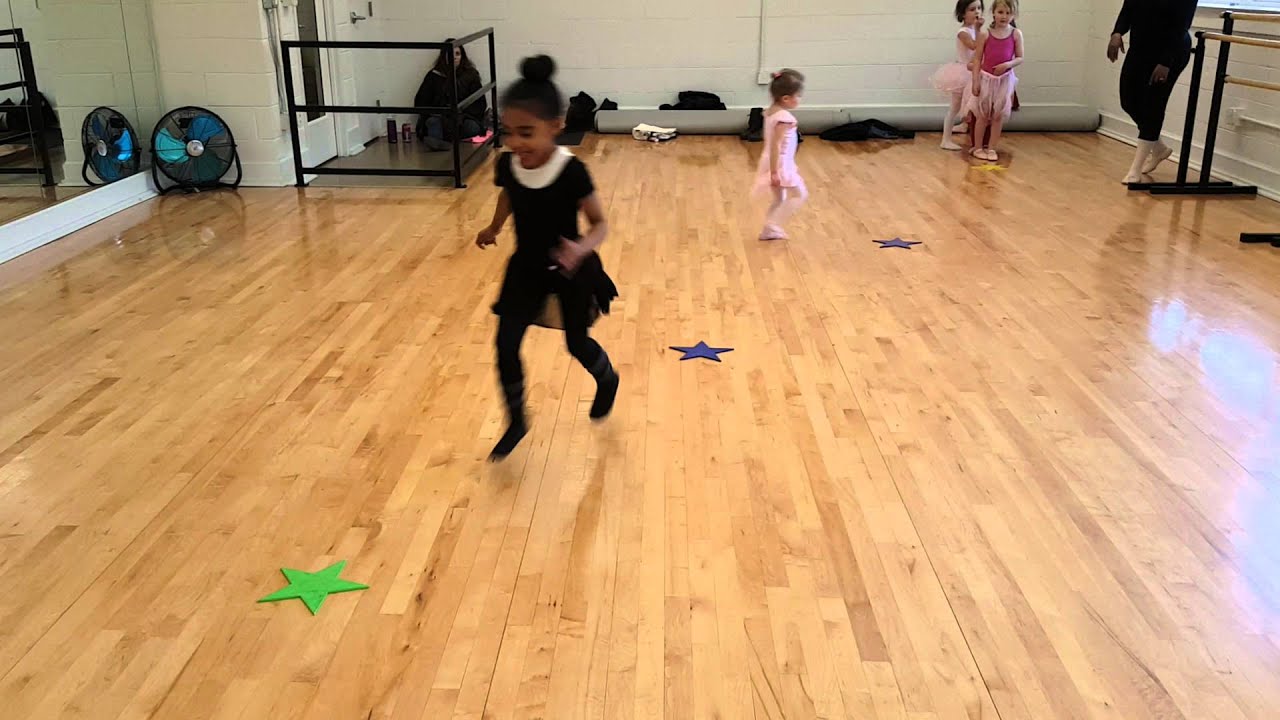 Pre-Ballet - Leap Exercise - YouTube
