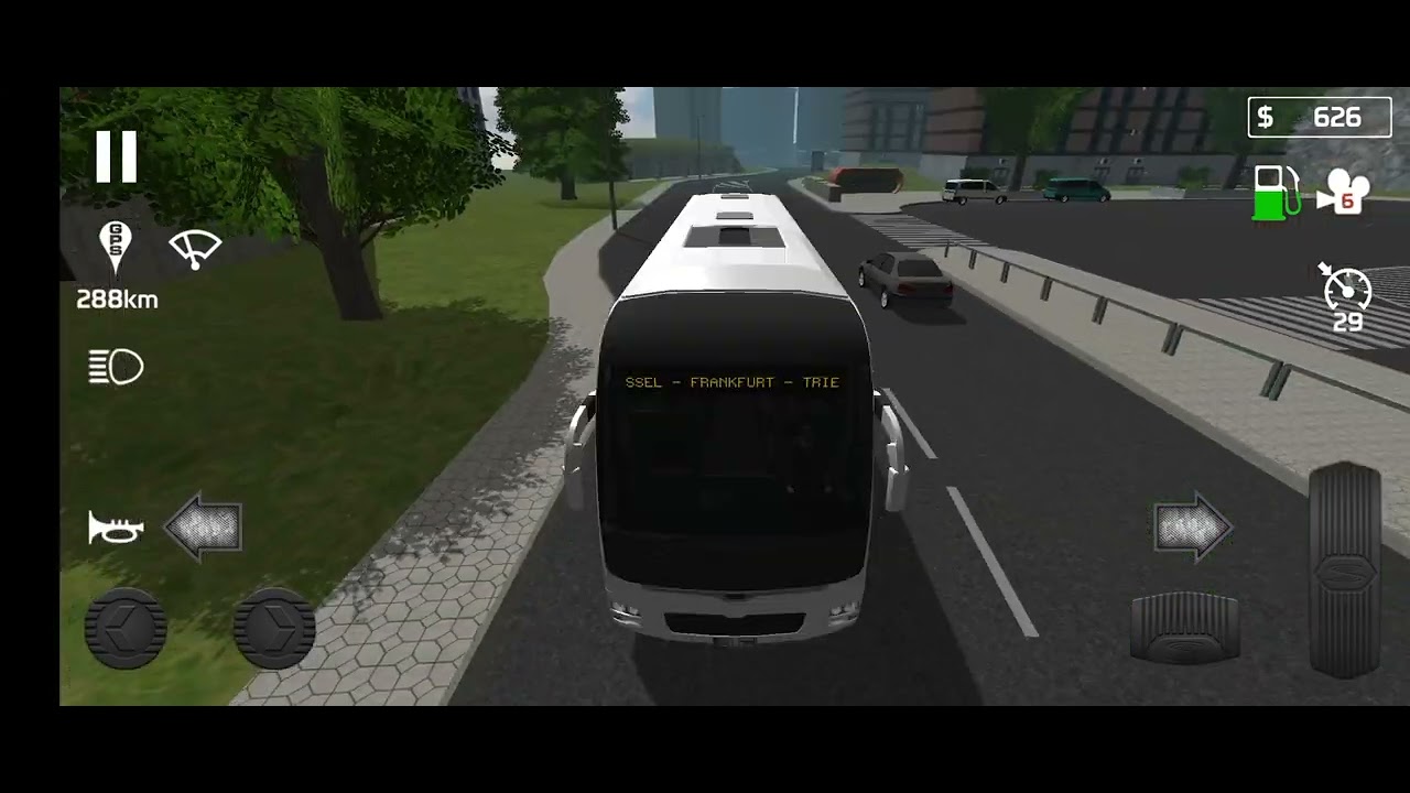 Public Transport Simulator Coach Kassel-Frankfurt-Trier Balaton Volán ...