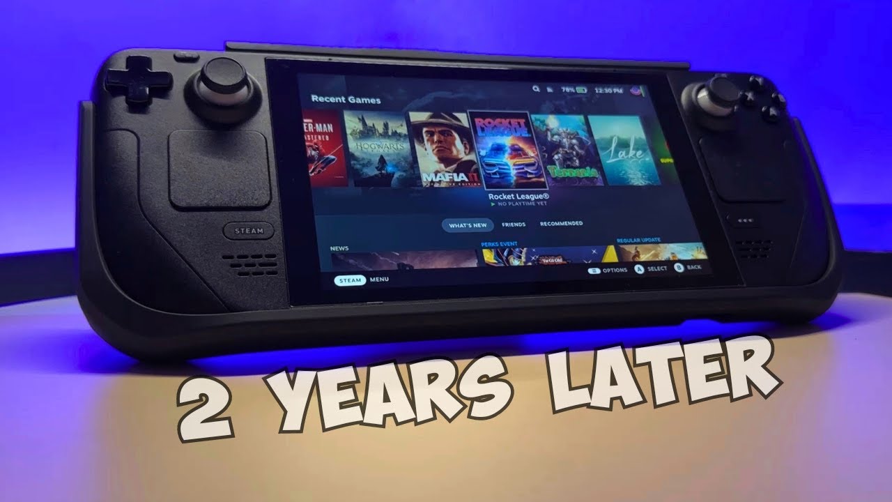 Steam Deck 2 Years Later! Revolutionising Handheld Gaming - YouTube