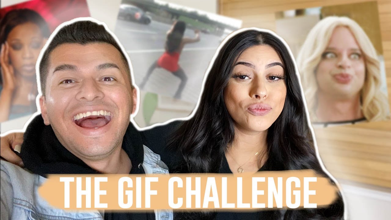 RECREATING OUR FAVORITE GIFS (THE GIF CHALLENGE) - YouTube