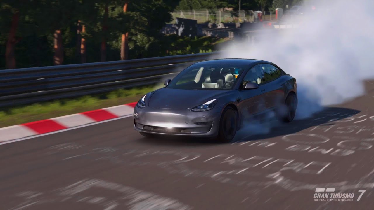 Tesla Model 3 Performance Max Attack Send At Nordschleife - Gran ...