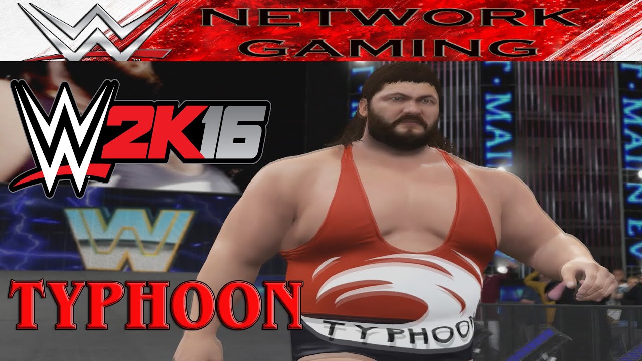 Typhoon Entrance Signature Moves Finisher WWE 2K16 DLC Hall of Fame ...