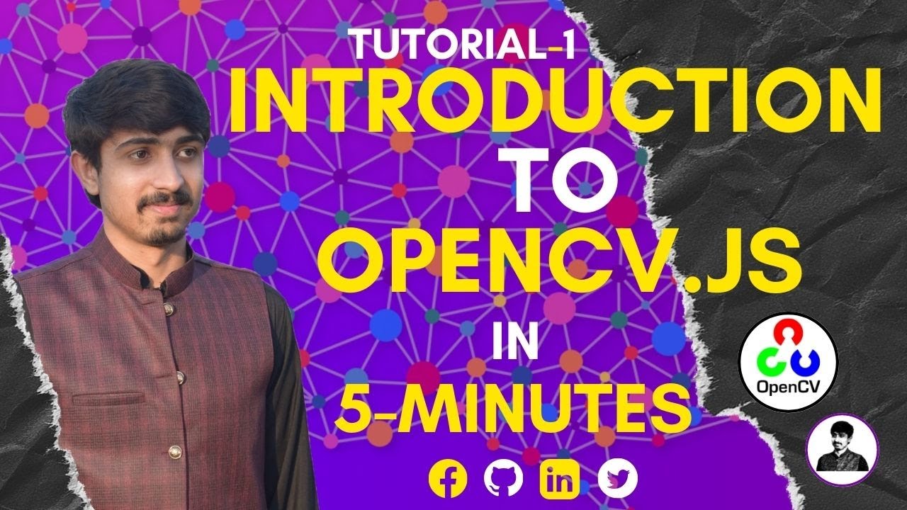How to use opencv in javascript? | computer vision javascript | Tutorial-2 | by alijakhar - YouTube how-to-use-opencv-in-javascript-computer-vision-javascript-tutorial-2-by-alijakhar-youtube