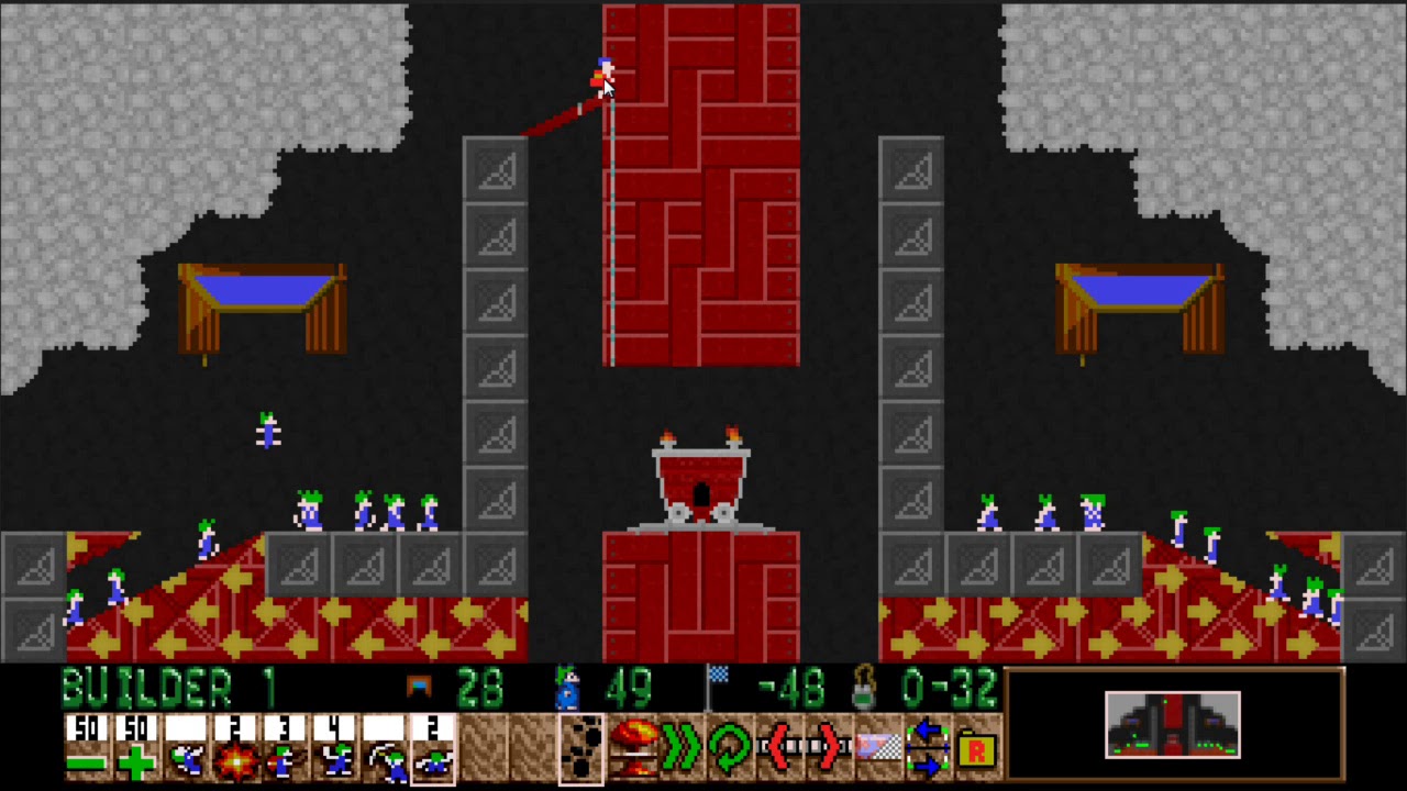 Lemmings Migration - Part 4 - Headache Levels 1-2 - YouTube