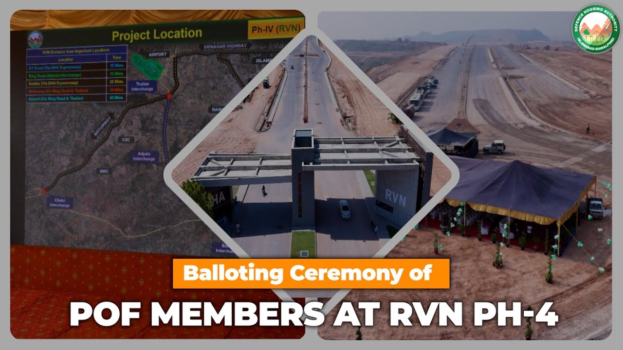 On-Site Balloting of POF Members at RVN Phase 4 | DHA Islamabad-Rawalpindi - YouTube