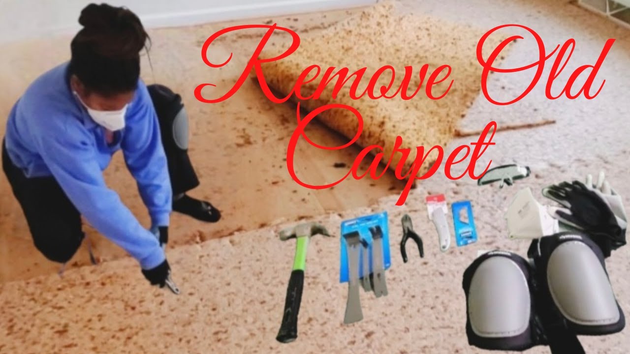 HOW TO REMOVE CARPET BEGINNERS FRIENDLY - YouTube